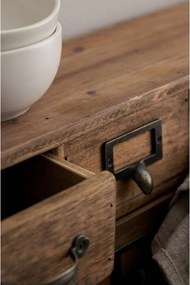 Závěsná komoda z borovicového dřeva ve světle přírodní barvě 67x25x14 cm Klas – Ellos Home