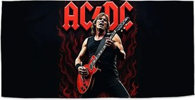 Sablio Ručník ACDC Kytarista - 70x140 cm