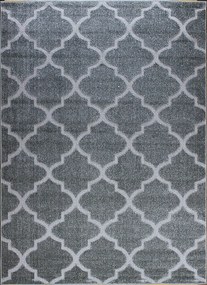 BE Koberec Lagos 1052 GREY - šedý obdélníkový Rozměr: 80x150 cm