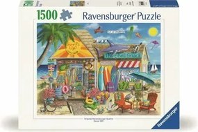Ravensburger Puzzle: Surfařský stánek / 1500 dílků / od 14 let
