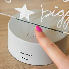 Tabulka LED na zprávy a poznámky Lemo - InnovaGoods