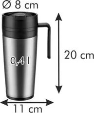 TESCOMA Termohrnek CONSTANT 0,4 l, nerez