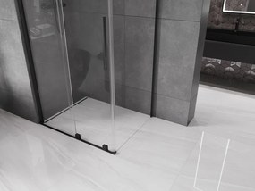 Mexen Velar posuvná sprchová kabina 130 x 90 cm, transparentní, černá - 871-130-090-01-70