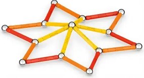 GEOMAG Magnetická stavebnice Classic oranžová / 42 dílků / 3-99 let