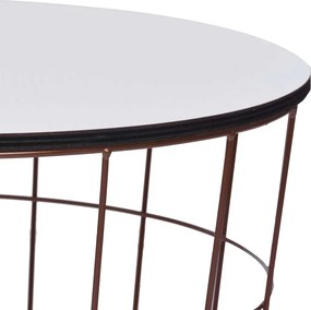 vidaXL Konferenční stolek zlatý Ø 40 cm [287664]