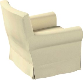 Potah na křeslo IKEA Ektorp Jennylund barva ekr látka lesklé, sametová