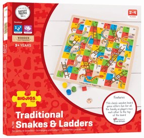 Bigjigs Toys Hadi a žebříky 2