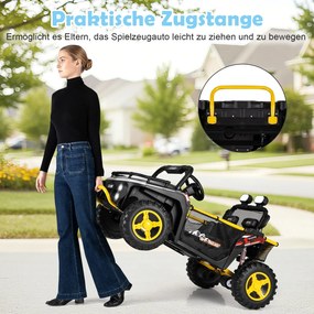 Costway 24 V dětské elektrické vozidlo 2-sedadlové elektrické