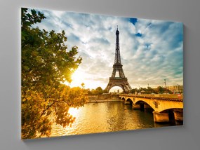 Liox Obraz Paříž Eiffelova věž Rozměr: 150 x 100 cm