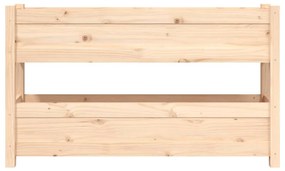 Truhlík 112 x 25 x 66 cm masivní borové dřevo,  823927