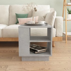 Konferenční stolek betonově šedý 40x40x43 cm kompozitní dřevo - Default Title