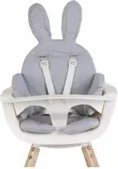 Childhome Sedací podložka do dětské židličky Rabbit Jersey Grey
