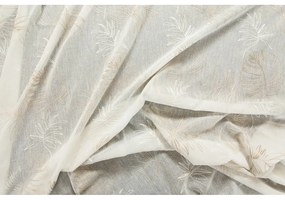 Béžová záclona 140x260 cm Cybele – Mendola Fabrics