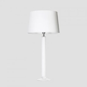 4concepts Designová stolní lampa FJORD WHITE Barva: Černo-bílá