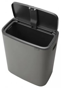 Brabantia BO TOUCH BIN Dotykový odpadkový koš 60 l - minerální světle šedá