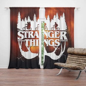 Sablio Závěs Stranger Things Glow: 2ks 140x250cm