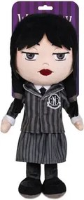 Wednesday Addams plyšová postavička v uniformě / Plyšák / licence Netf