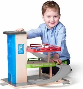 Woody Garáž s výtahem a příslušenstvím - dřevo/plast / od 3 let