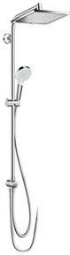 Hansgrohe Crometta E, Showerpipe 240 1jet EcoSmart 9 l/min Reno, chromová, HAN-27289000