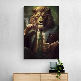 Obraz zvířecí gangster lev Varianta: 60x90