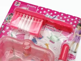 ADAR Úklidová sada 3 díly / Dětská úklidová sada / plast / od 3 let