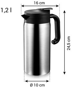 Tescoma Termoska s dávkovacím uzávěrem CONSTANT 1,2 l, nerez, 1,2 l