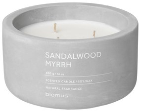 Vonná svíčka Sandalwood Myrrh - kulatá