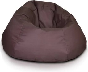 Sedací vak koule Maxi polyester TiaHome - Hnědá