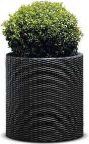 KETER Květináč Cylinder Planter L - antracit