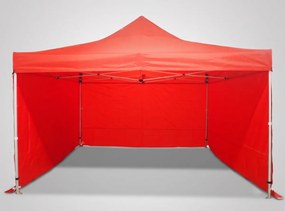 Rozkládací stan 4×4 m – hliníkový HEXAGON, Černá