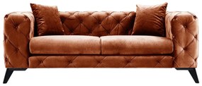 Atelier del Sofa 2-místná pohovka Como - Orange, Oranžová