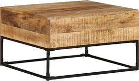 vidaXL Konferenční stolek 68 x 68 x 41 cm hrubé mangovníkové dřevo [320817]