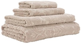 Abyss & Habidecor Gloria pudrově růžové ručníky z egyptské bavlny | 518 Primrose, Velikost 30x30 cm
