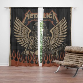 Sablio Závěs METALLICA Padlý anděl: 2ks 140x250cm