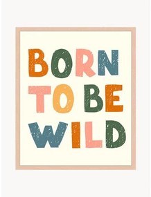 Zarámovaný digitální tisk Born to Be Wild