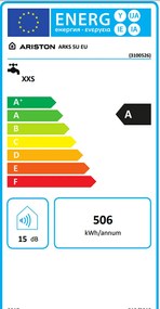 ARISTON ARKSH 5 U EU Beztlakový elektrický zásobníkový ohřívač vody 2kW, 5l 3100659