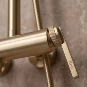Rea, Sprchový set Rea Grace Brush Gold, REA-P4401