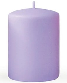 Parafínová svíčka Classic Candles 14 cm fialová