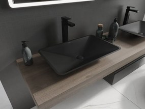 Mexen Esper umývadlo na desku z konglomerátu 60 x 38 cm, černé - 23036071