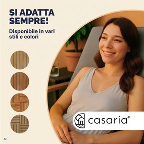 Deuba Dřevěná terasová dlaždice eukalyptus 30 × 30 cm hnědý FSC® 100%