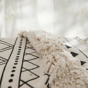 Tutumi, koberec Boho 160x50 cm 322151, bílá-šedá, HOM-06807