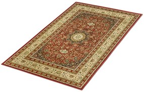 Koberce Breno Kusový koberec KENDRA 711/DZ2H, Červená, Vícebarevné, 133 x 190 cm