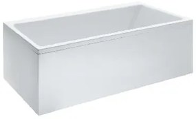 Laufen Pro - Rohová vana 1700x700 mm, s hydromasážním systémem, a senzorem, bílá H2309550006351