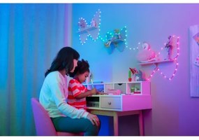 Twinkly TWKH100RGB-T - LED RGB Stmívatelný vánoční řetěz 100xLED 8 m USB Wi-Fi