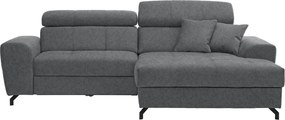 XXXLutz ROHOVÁ SEDAČKA, textil, šedá Carryhome - Sedací soupravy - 000812004414