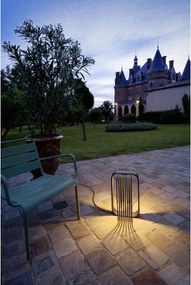 LA 1008477 GRID CUBE stojací lampa, 2700 K, IP65, černá - BIG WHITE (SLV)