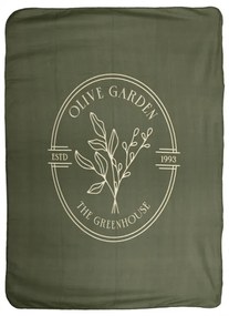 Zahradní deka olivová zahrada 130x180cm