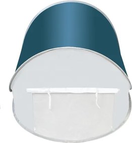 Trizand Plážový stan 145x100x70cm - tyrkysový - bílý