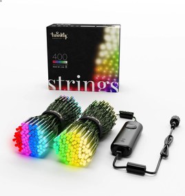 Inteligentní vánoční osvětlení na stromeček Twinkly 400LED Rgb+w