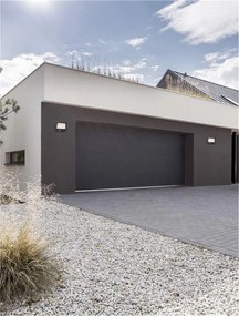 NV 9492540 Venkovní nástěnné svítidlo VALOR antracitový hliník a matný akryl LED 2W 3000K 3.7V 86st. IP65 vypínač na těle / solární / pohybové čidlo - NOVA LUCE
